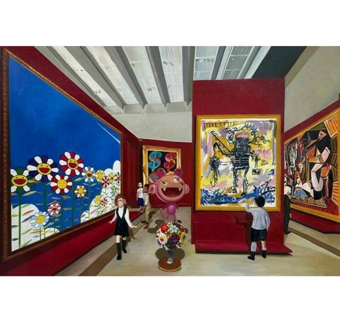 Niki, Jean Michel Takashi, Pablo and Andy meet Murakami, Warhol ...