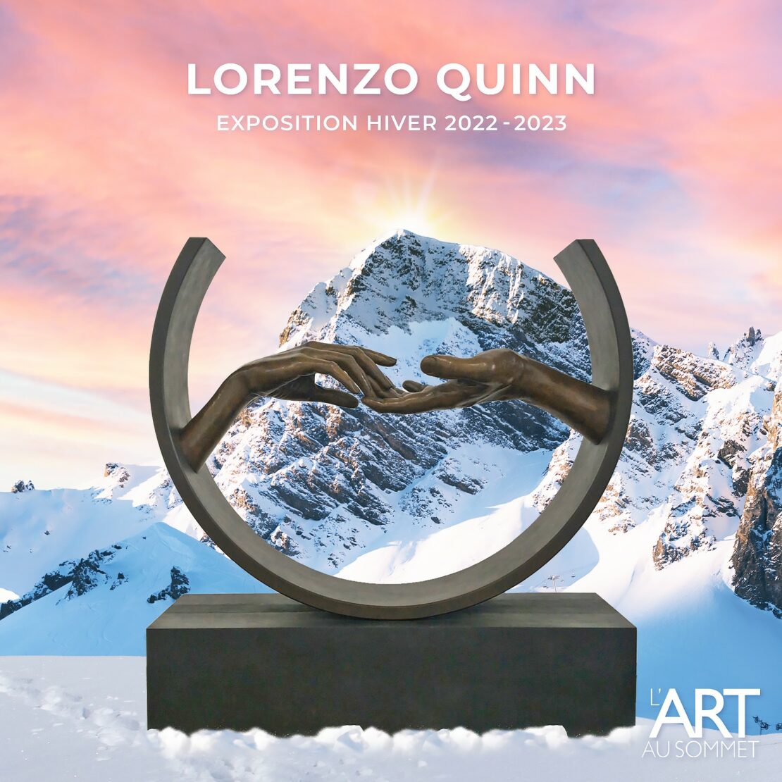 LORENZO QUINN – EXPOSITION HIVER 22.23 | Galeries Bartoux